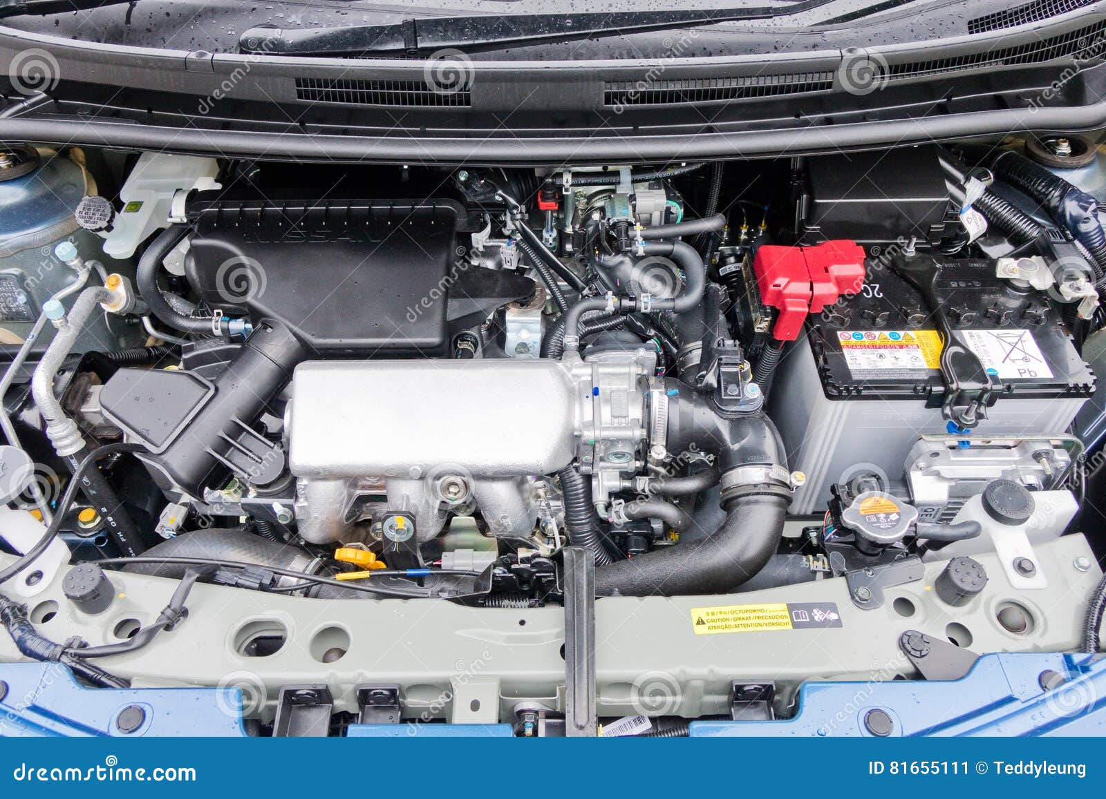 Nissan Note Engine foto editorial. Imagem de moderno - 81655111