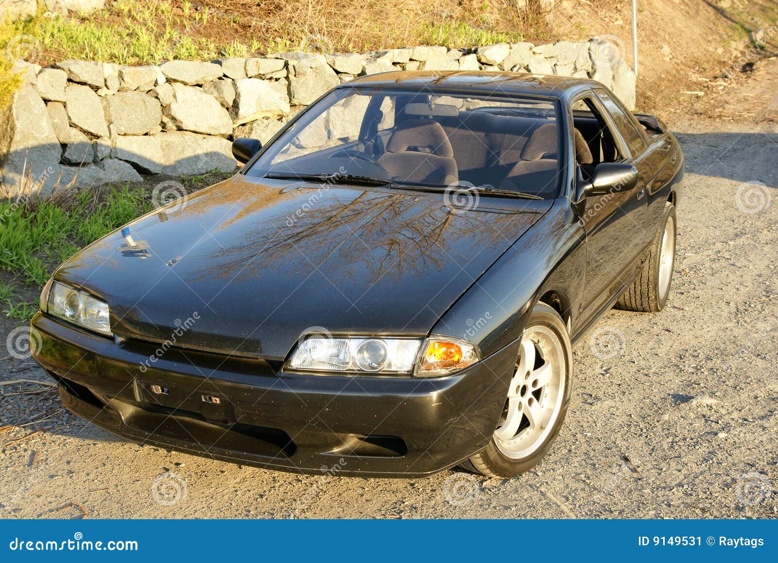 Nissan skyline stock image. Image of nissan, show, black - 9149531