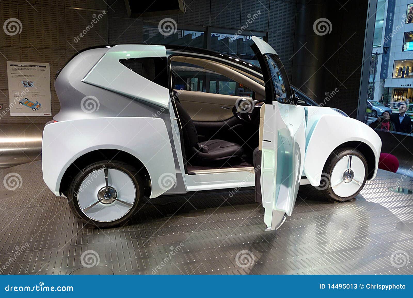 Nissan Zero Emission Land Glider Editorial Stock Photo - Image of small ...