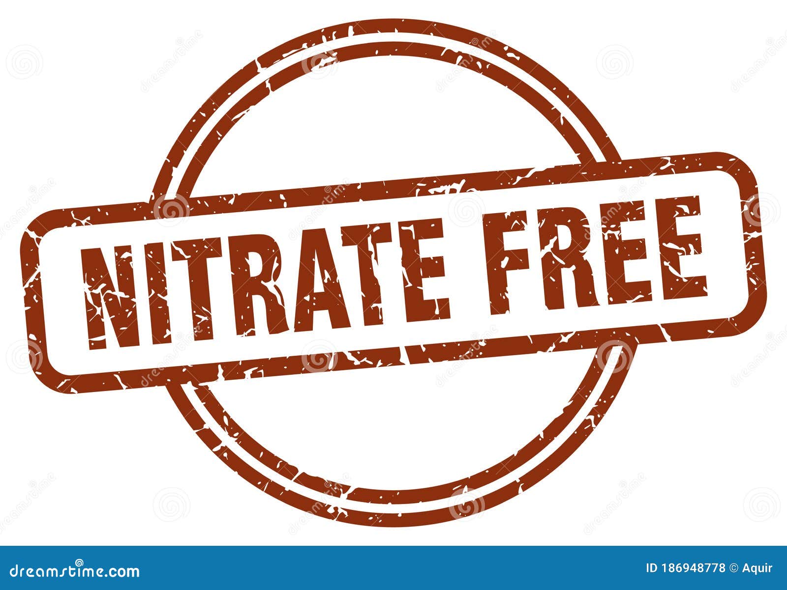Nitrate Free Stamp. Nitrate Free Round Vintage Grunge Label Stock ... Nitrate Free Stamp. Nitrate Free Round Vintage Grunge Label Stock ...