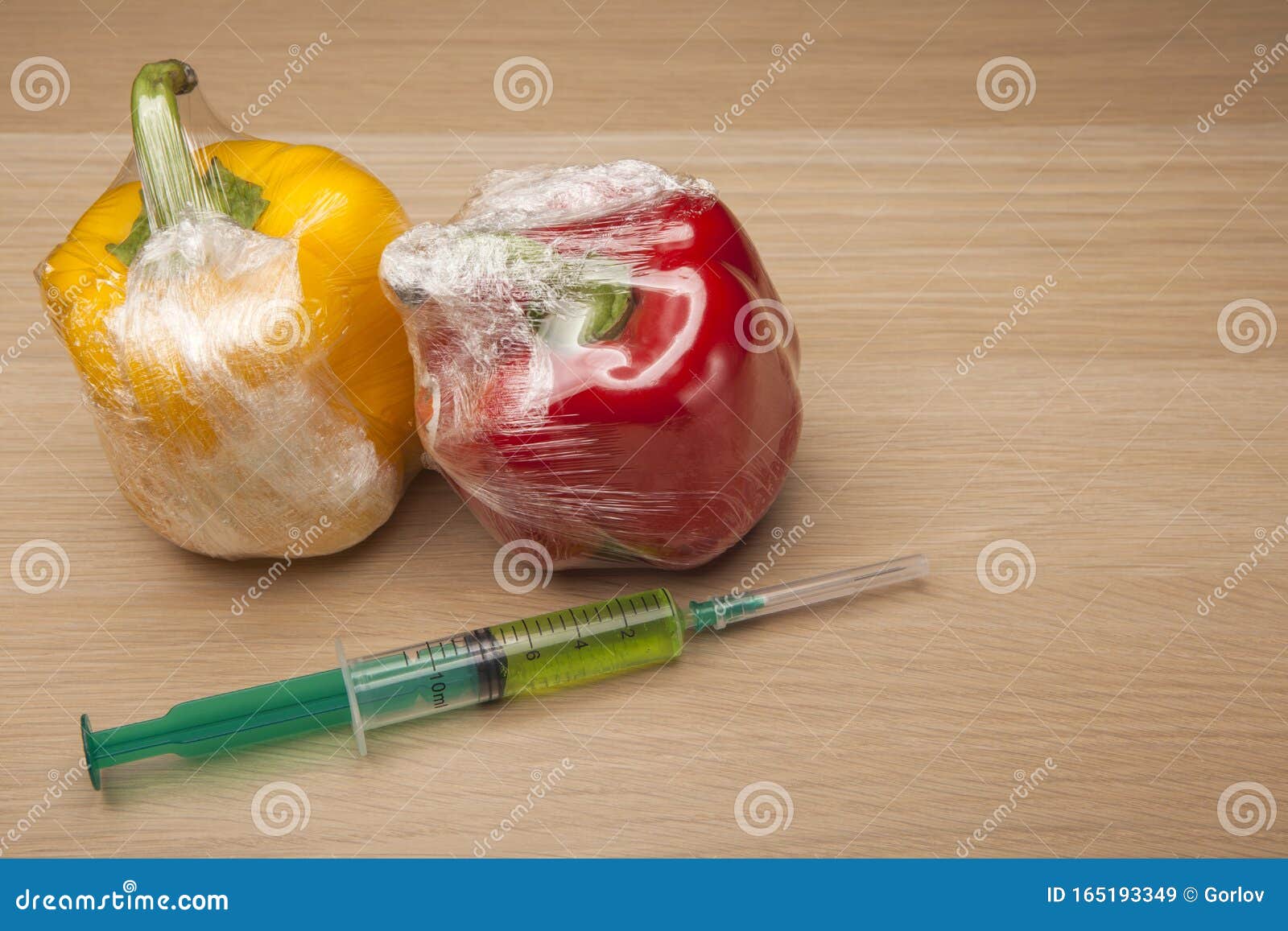 Nitrate Syringe Pepper Vegetable Table Background Stock Image - Image ...