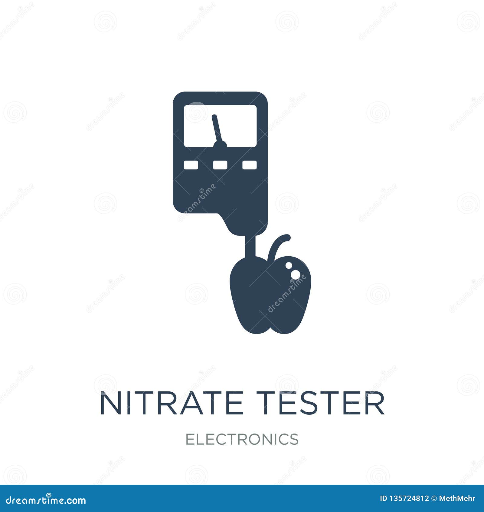 Nitrate Tester Icon in Trendy Design Style. Nitrate Tester Icon ... Nitrate Tester Icon in Trendy Design Style. Nitrate Tester Icon ...