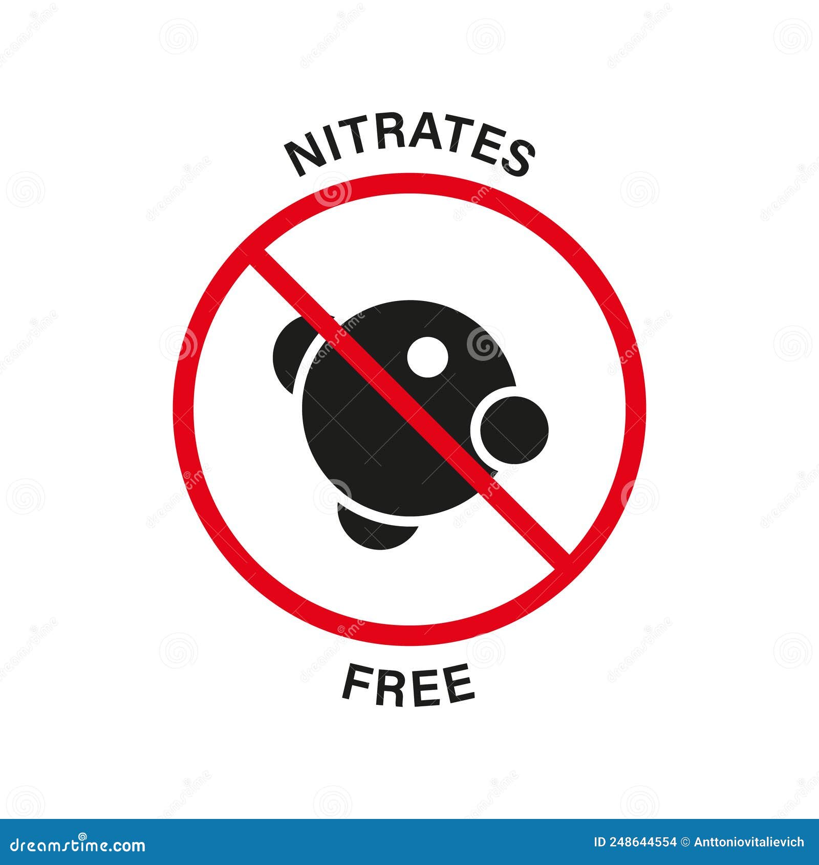 No3 Nitrate Molecule Vector Illustration Cartoondealer No3 Nitrate Molecule Vector Illustration Cartoondealer