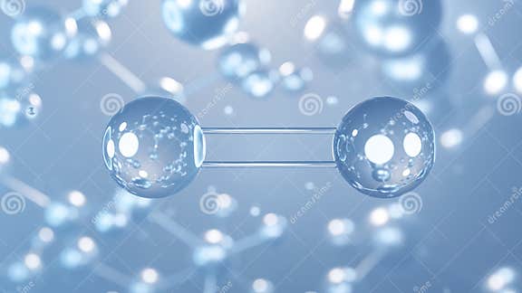 Structura Moleculară 3d Model Plat De Monoxid De Azot Monoxid De ...