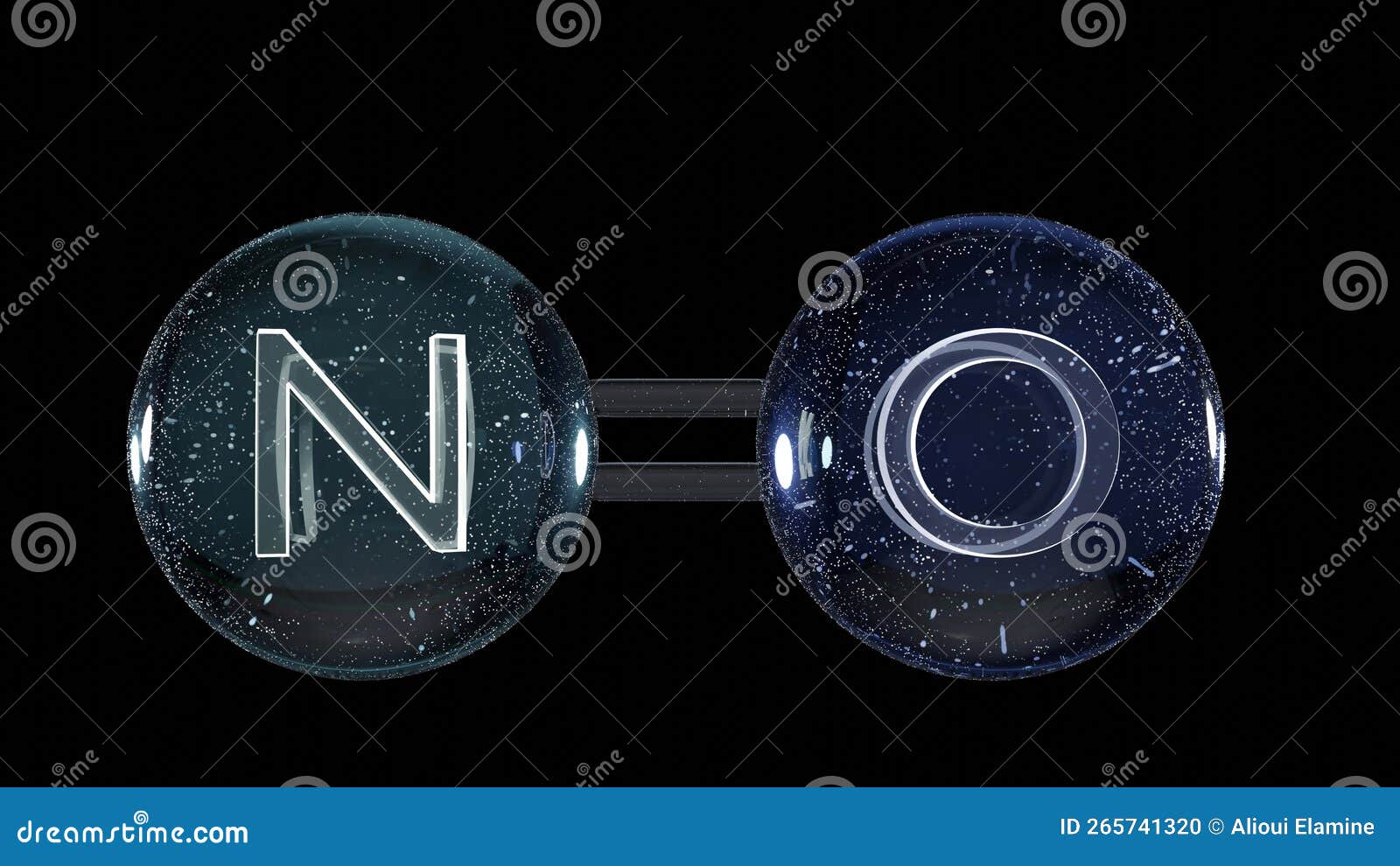 Nitric Oxide, NO, Molecule Model, Chemical Formula. Nitrogen Oxide ... Nitric Oxide, NO, Molecule Model, Chemical Formula. Nitrogen Oxide ...
