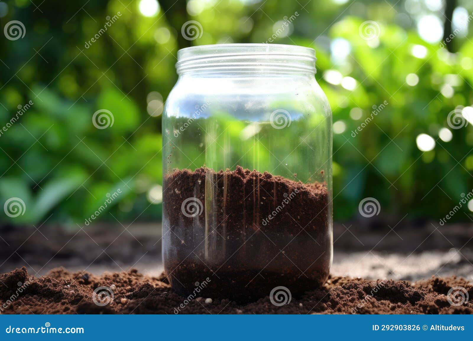 Nitrogen-based Chemical Fertilizer in a Glass Container Stock Photo ...