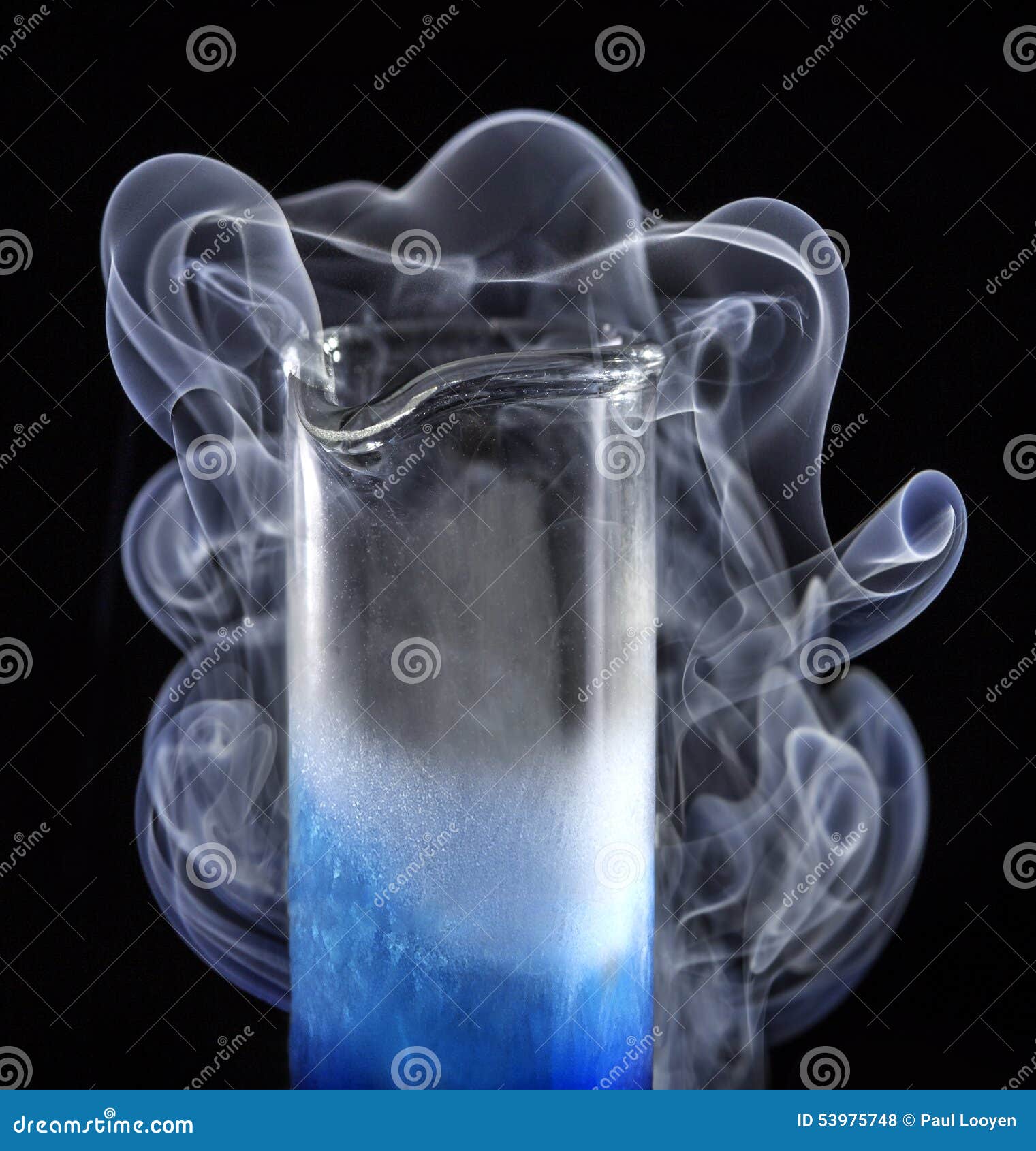 Nitrogen blue stock photo. Image of water, white, scientific - 53975748