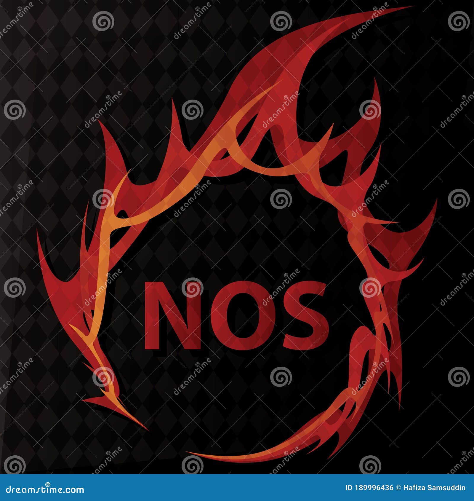 Nitrous Oxide. Vector Illustration Decorative Design Stock Vector ...