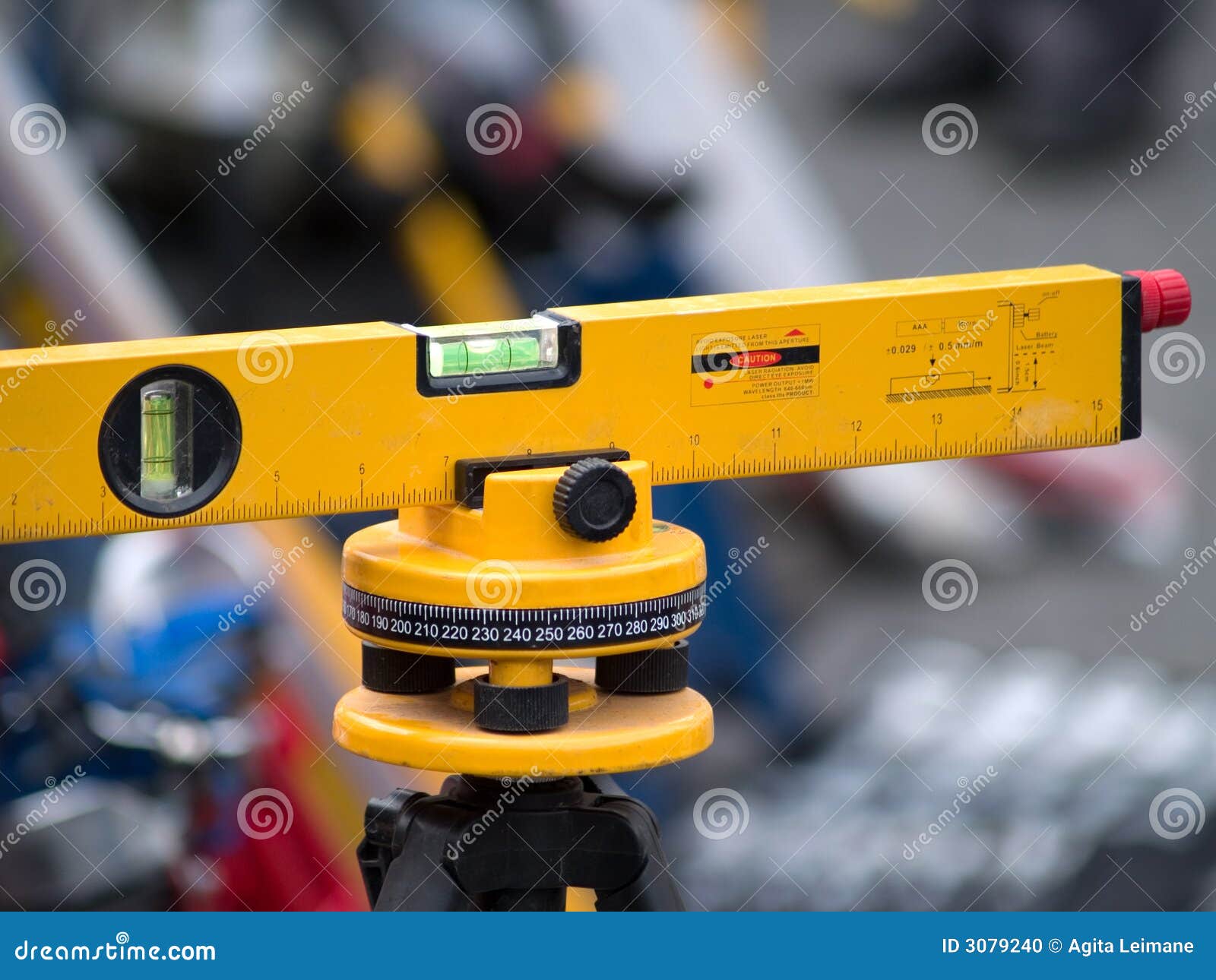 Niveau stock foto. Image of instrument, niveau, licht - 3079240