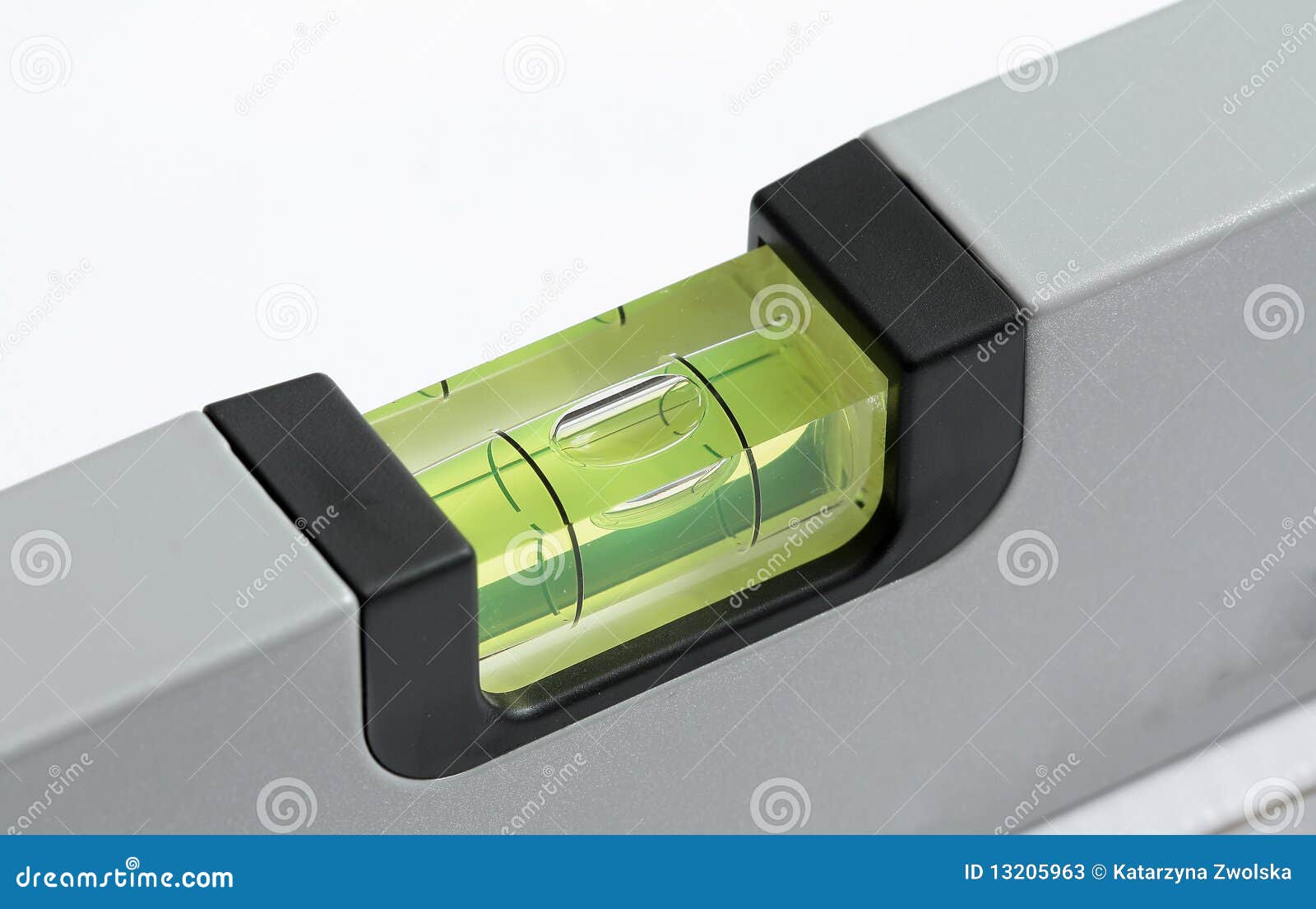 Nivel de burbuja de aire imagen de archivo. Imagen de herramienta ...