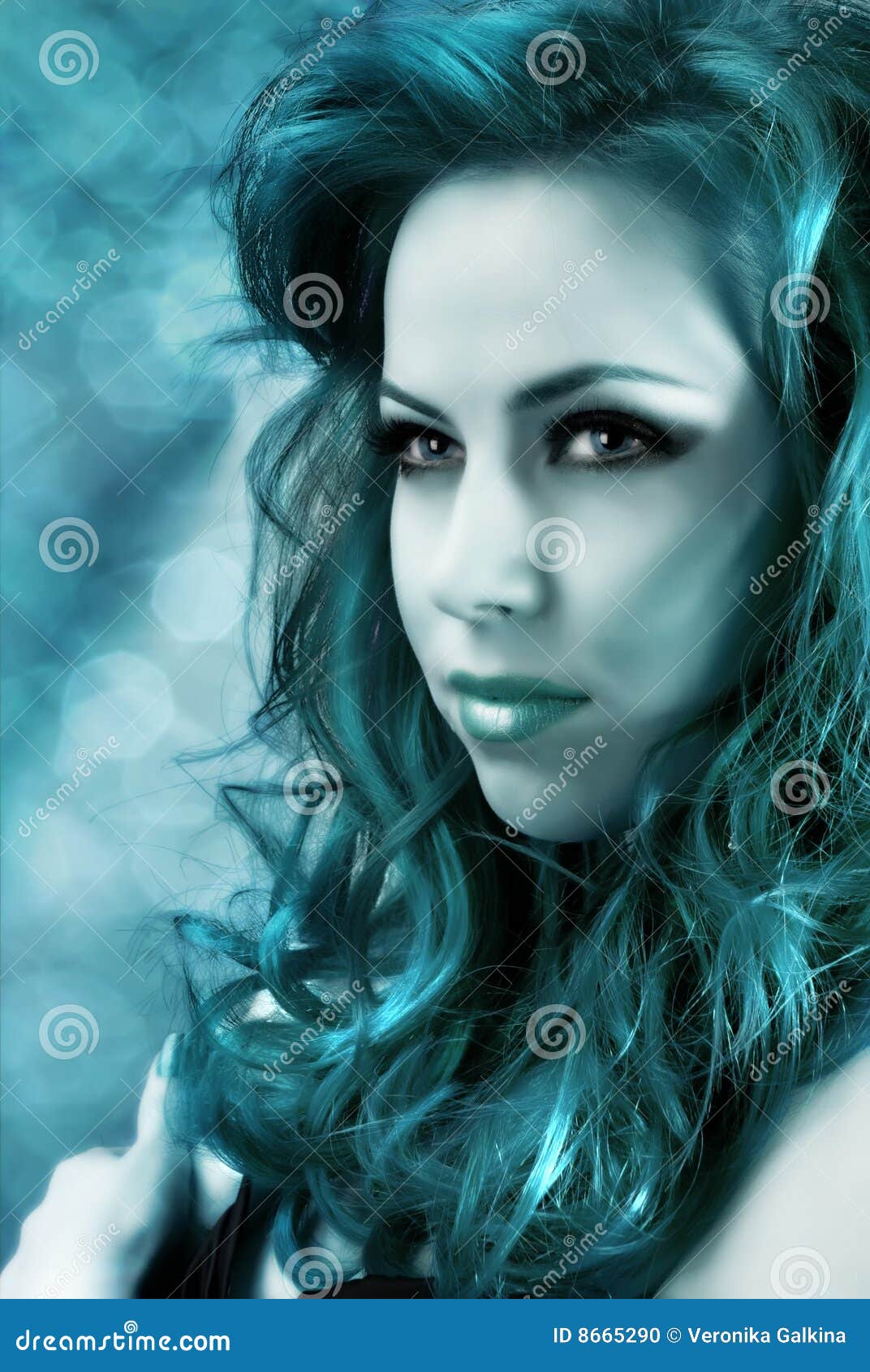 Nixe stockfoto. Bild von schön, herrlich, mädchen, leuchte - 8665290