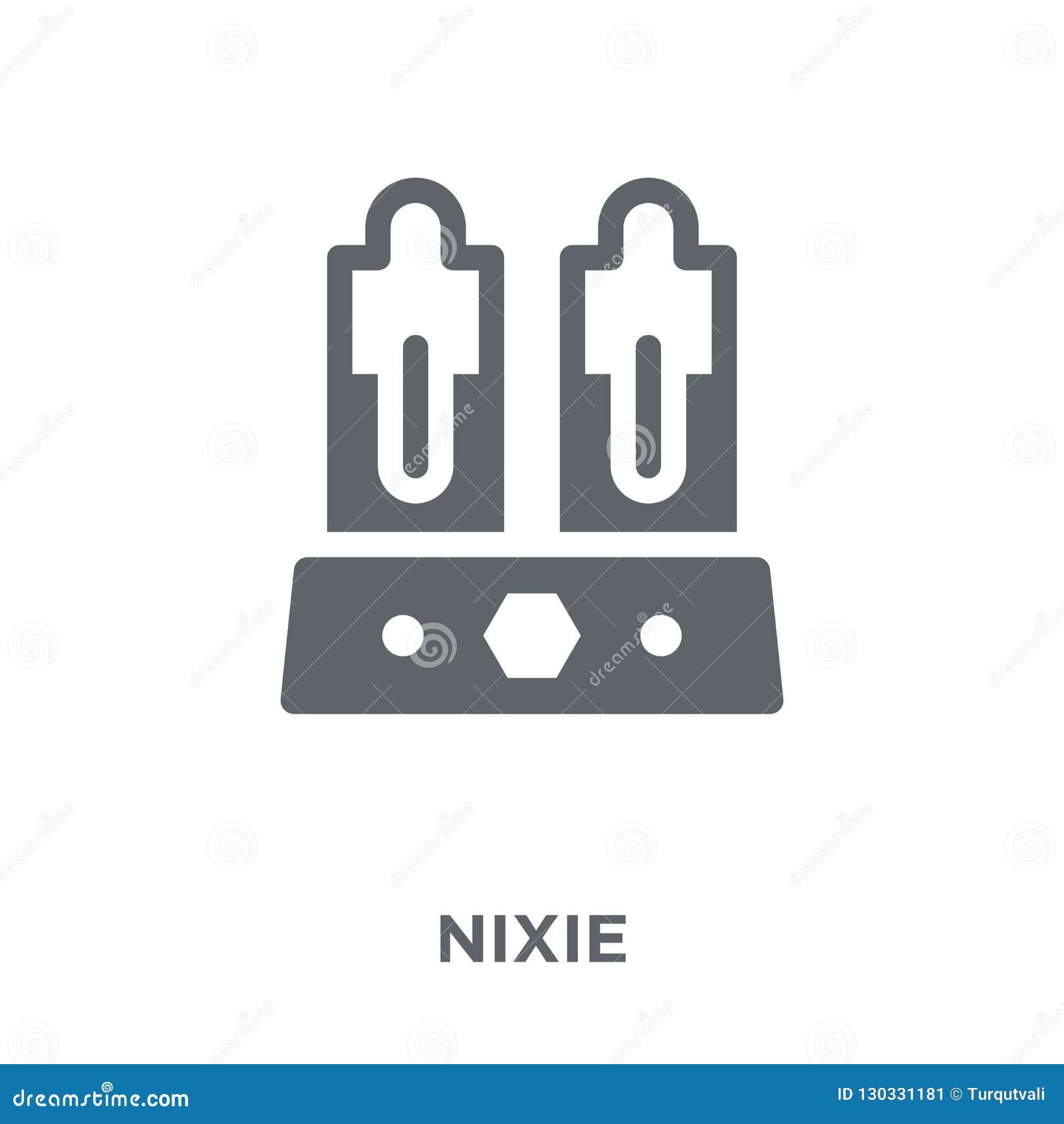 Nixie Icon Vector. Trendy Flat Nixie Icon From Science Collection ...