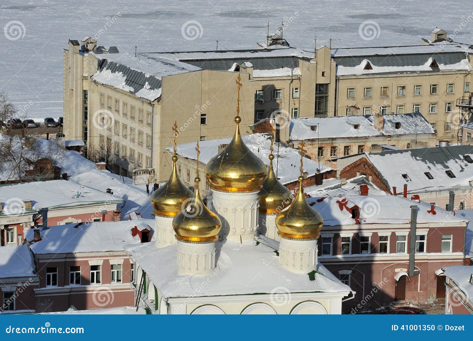 Nizhny Novgorod stock photo. Image of brick, attraction - 41001350