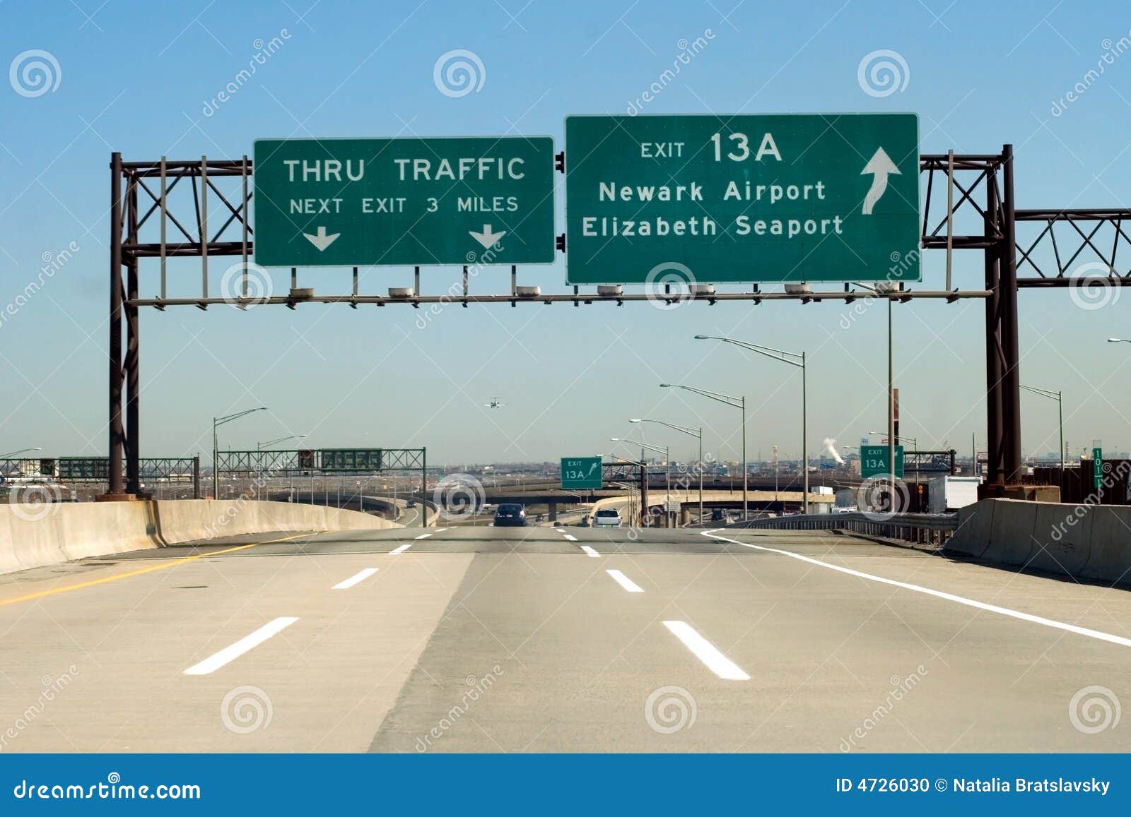 NJ Turnpike stock photo. Image of highway, shipping, transporting - 4726030