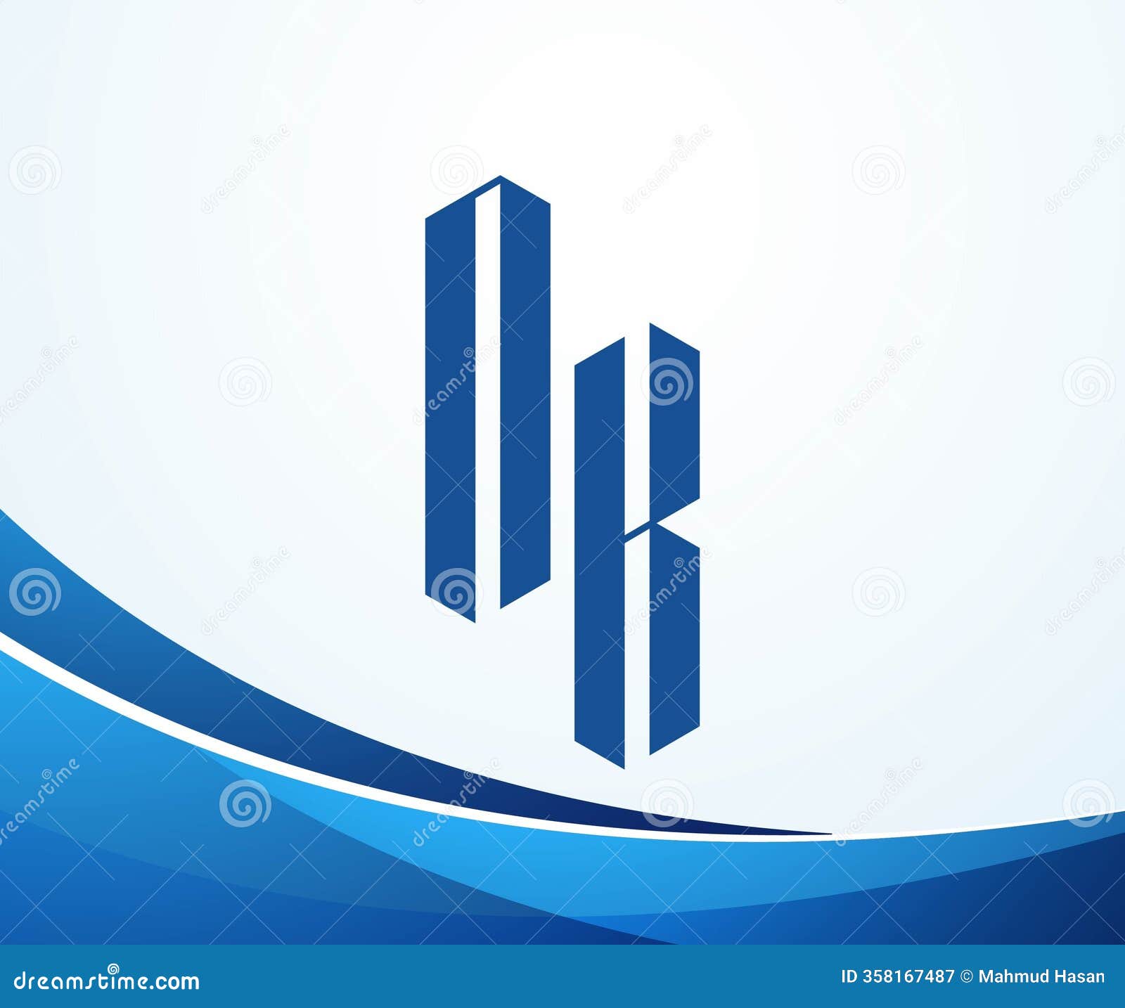 NK Alphabet Letter Logo Design Template Elements Stock Vector ...