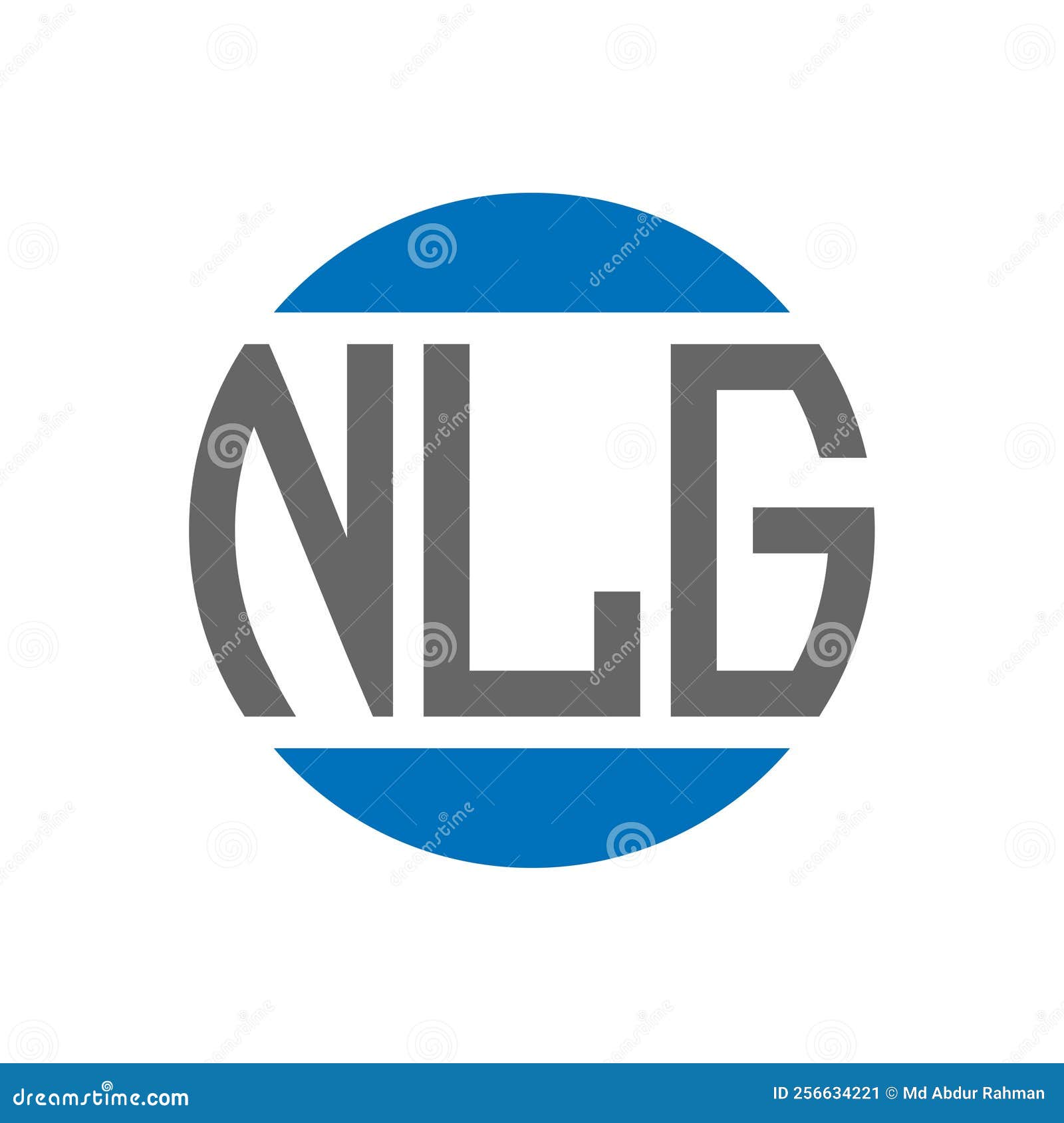 NLG Letter Logo Design on White Background. NLG Creative Initials ...