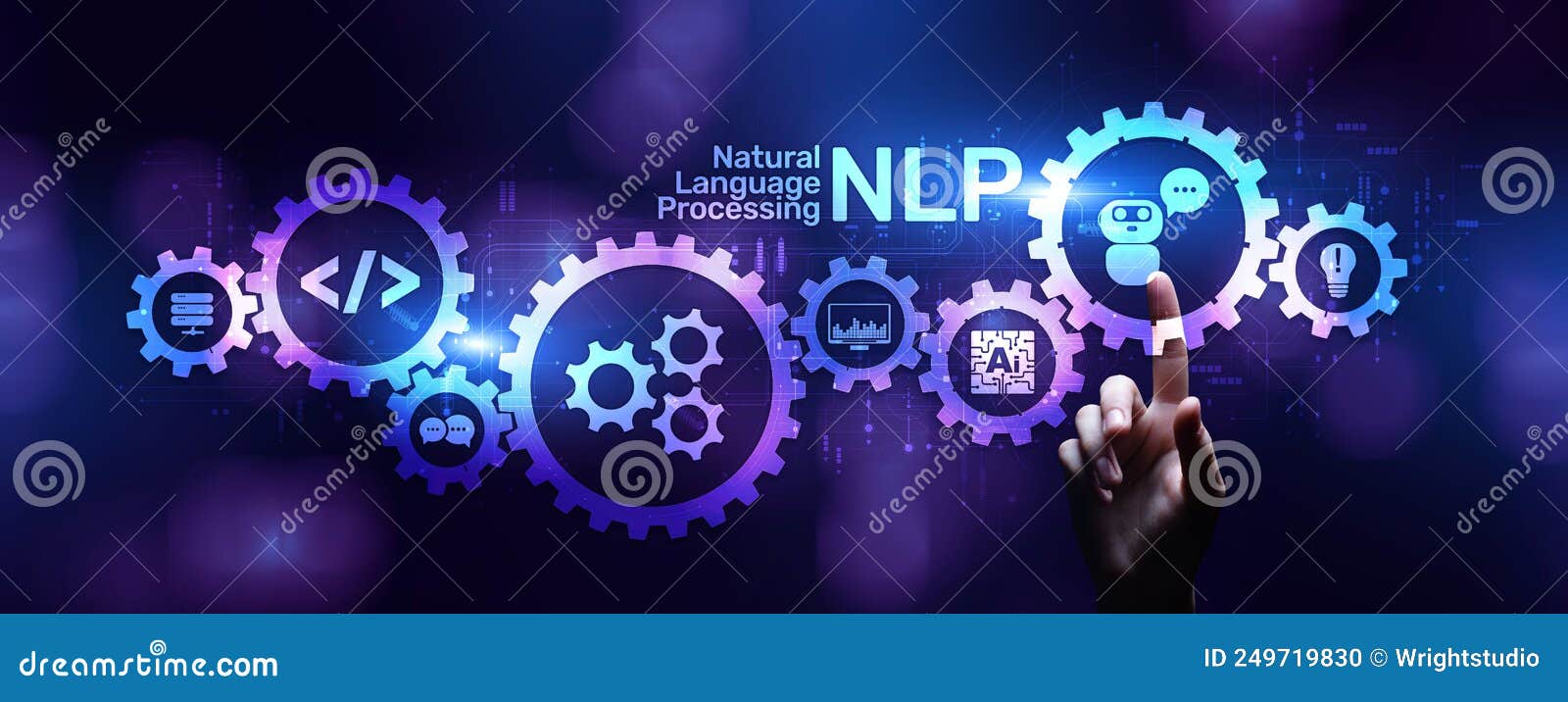 NLP Natural Language Processing Concept. Artificial Intelligence Neural ... NLP Natural Language Processing Concept. Artificial Intelligence Neural ...