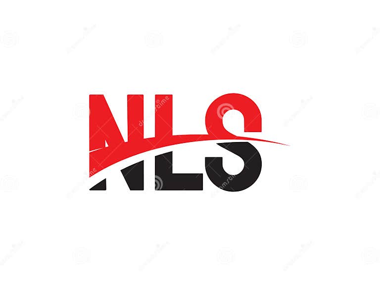 NLS Letter Initial Logo Design Vector Illustration Stock Vector ...