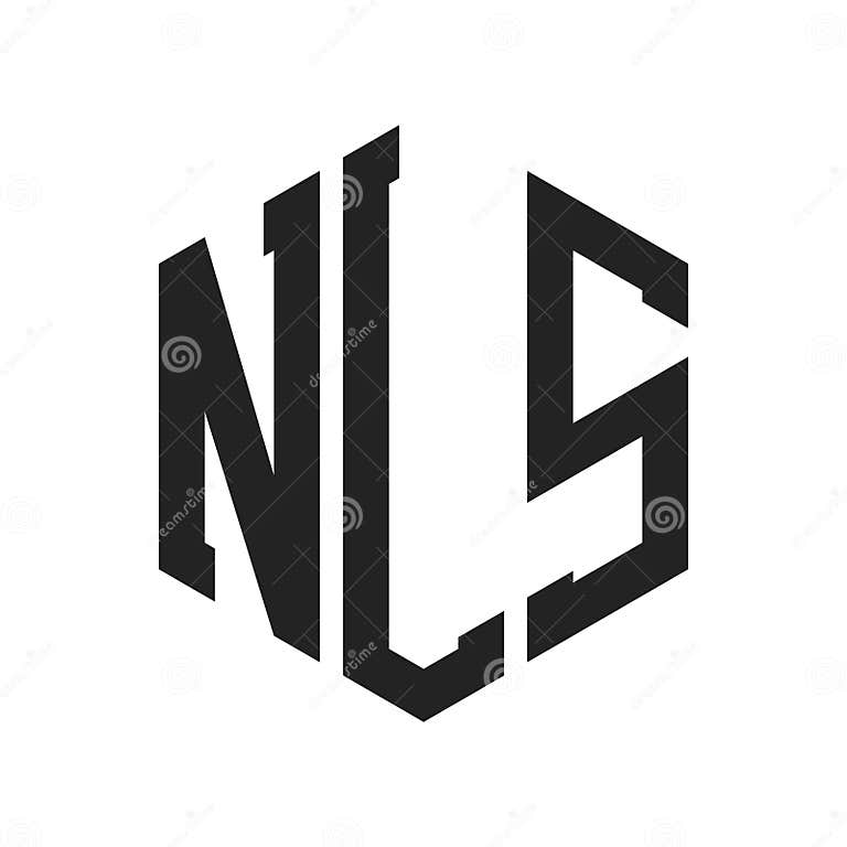 NLS Logo Design. Initial Letter NLS Monogram Logo Using Hexagon Shape ...