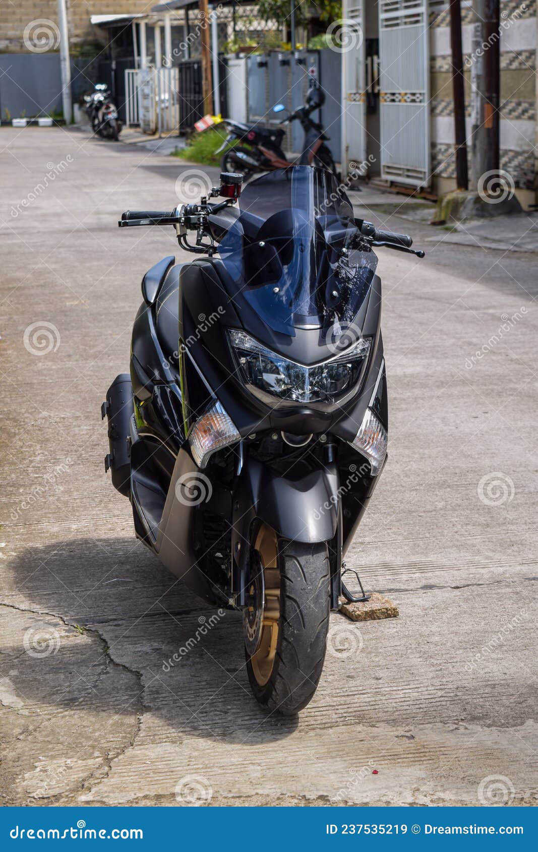 Nmax 155 Version of Indonesia in Little Modified Editorial Stock Image ...