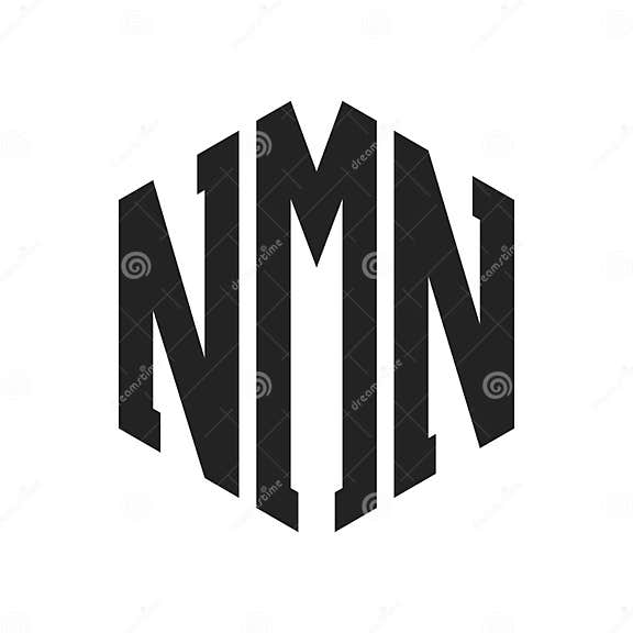 NMN Logo Design. Initial Letter NMN Monogram Logo Using Hexagon Shape ...