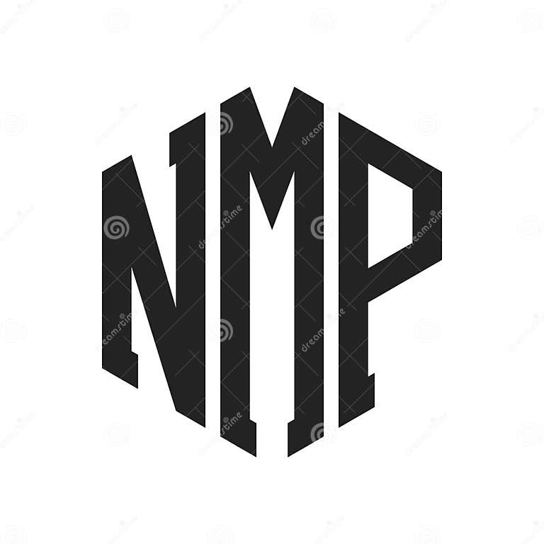 NMP Logo Design. Initial Letter NMP Monogram Logo Using Hexagon Shape ...
