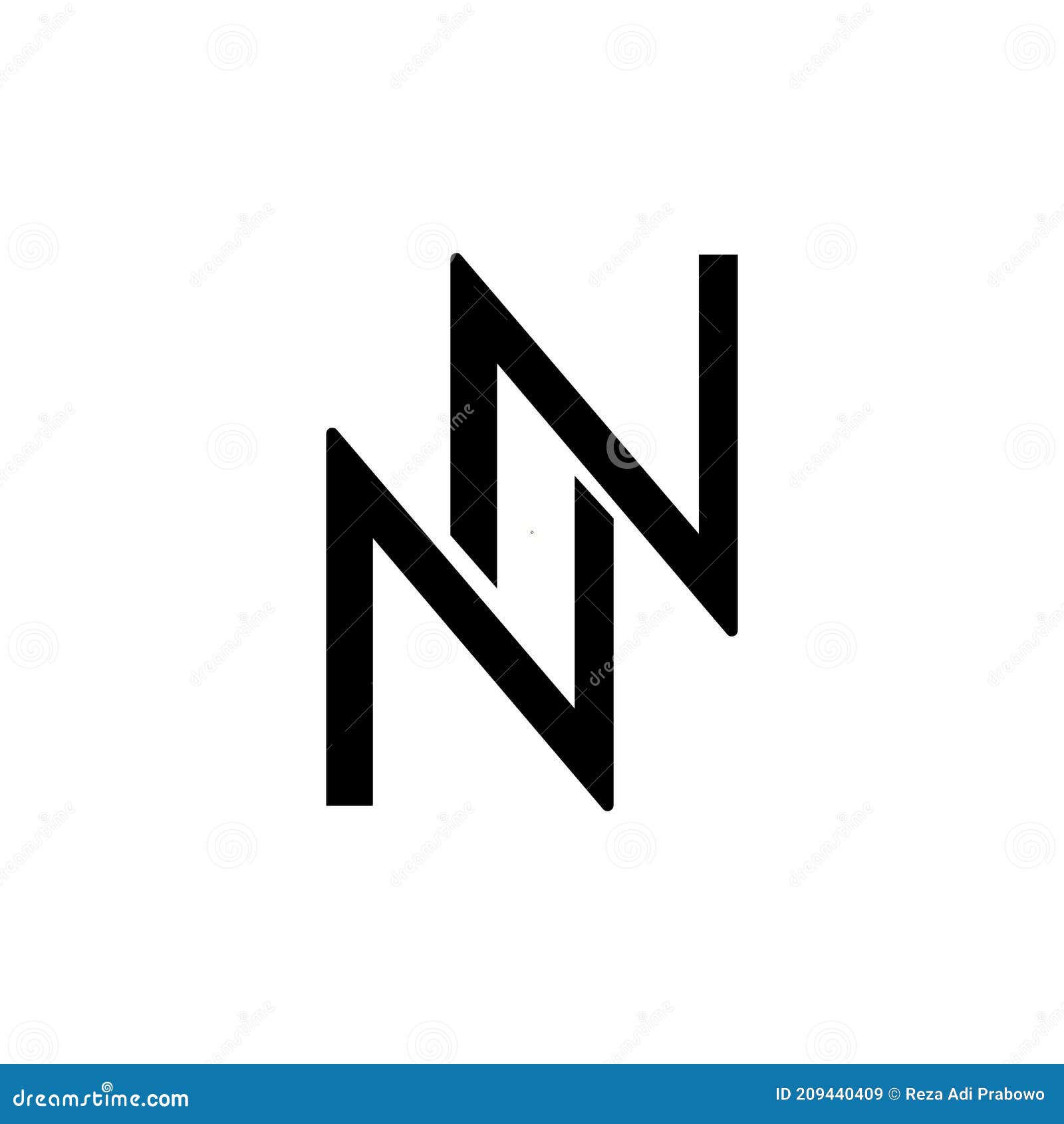 NN Letter Logo Design Template Vector Simple and Modern Stock Vector ...
