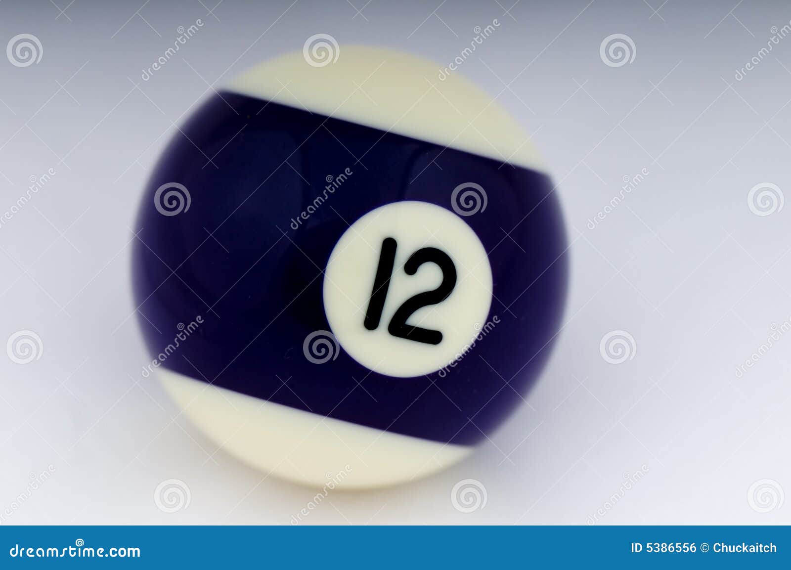 No 12 Pool Ball stock photo. Image of bright, inch, purple - 5386556