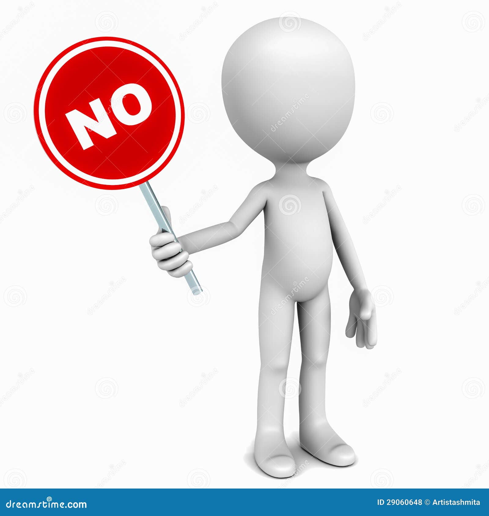 No stock illustration. Illustration of banner, refusing - 29060648