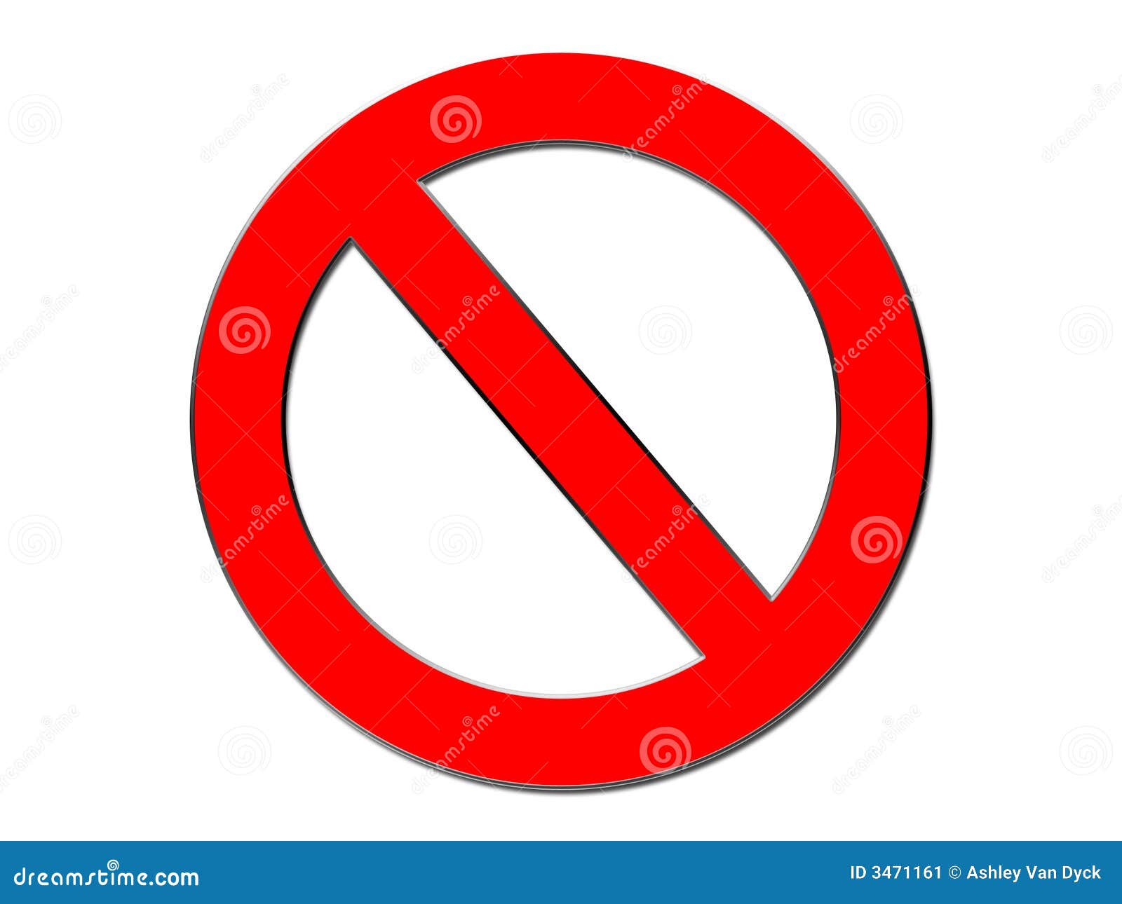 No stock illustration. Illustration of sign, entry, circle - 3471161