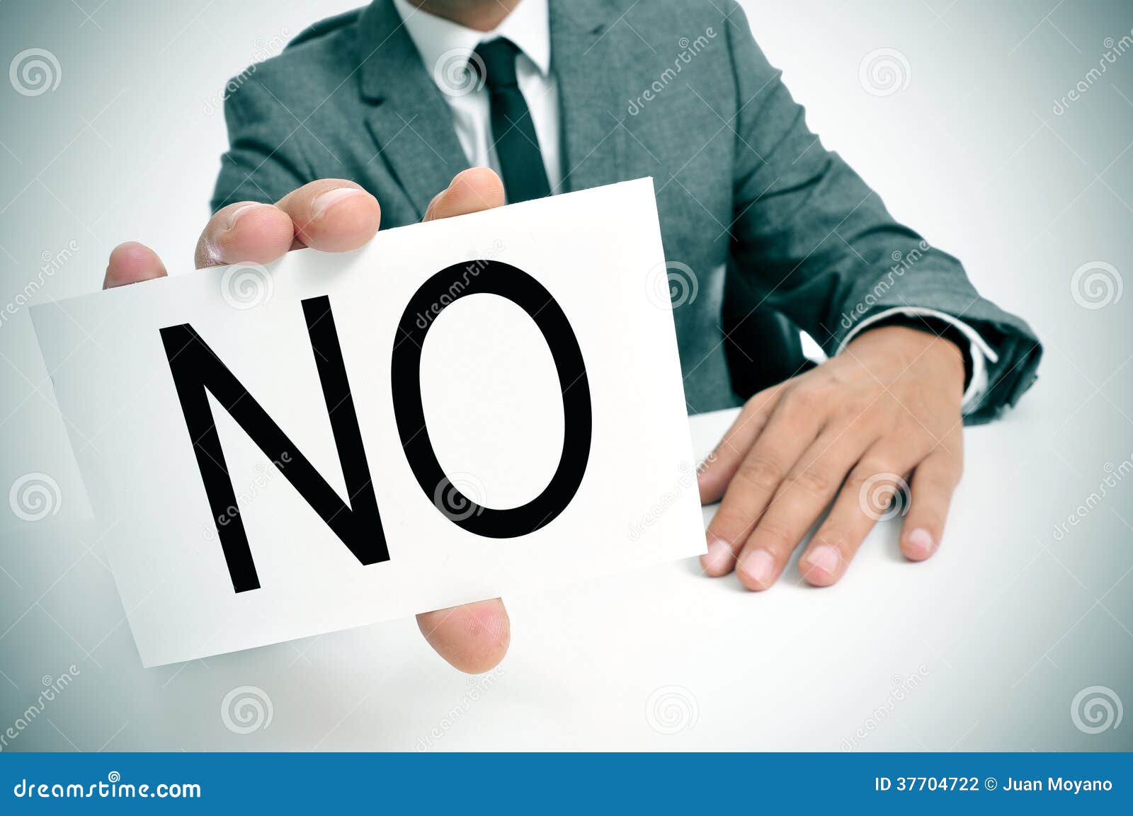 No stock photo. Image of horizontal, deny, manager, bank - 37704722