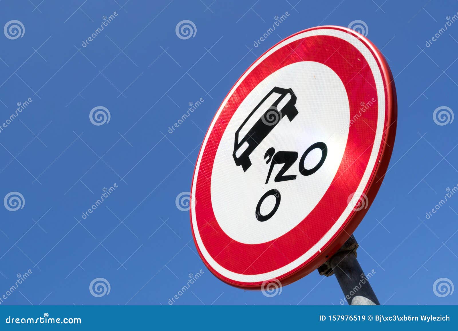 No Access for Motor Vehicles Stock Image - Image of circular ...