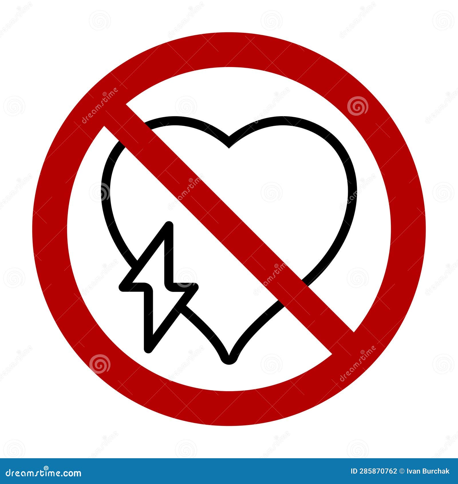 Pacemaker Isolated On White Background. Cardio Concept. Cartoon Vector ...