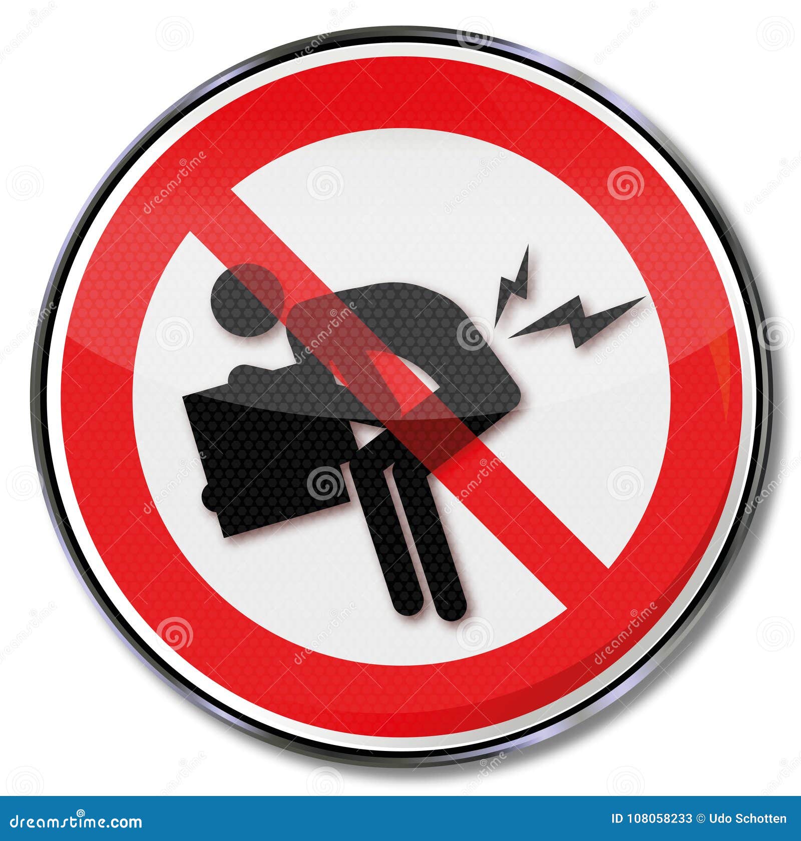 Spine With Prohibition Sign Grey Icon. Transplantation, Amputation ...