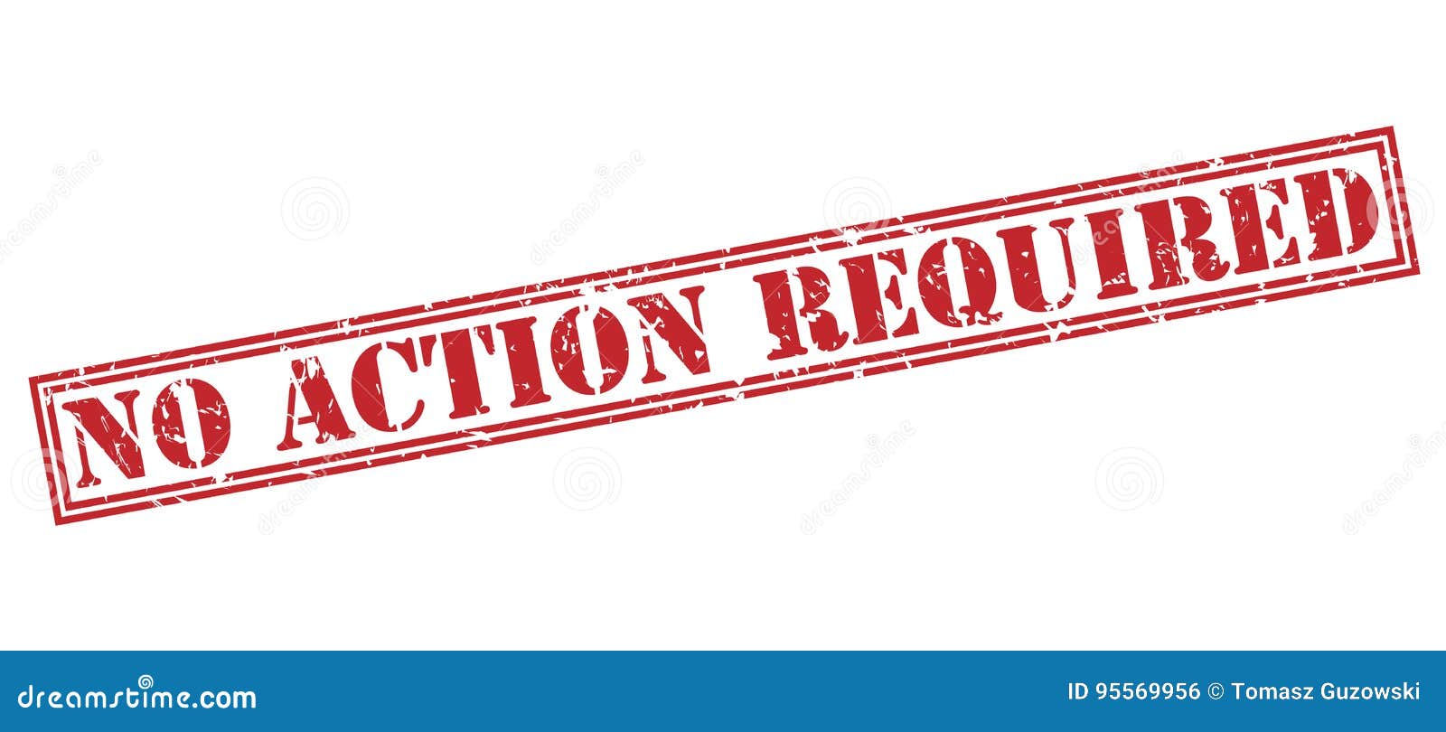 No action required stamp stock illustration. Illustration of white ...