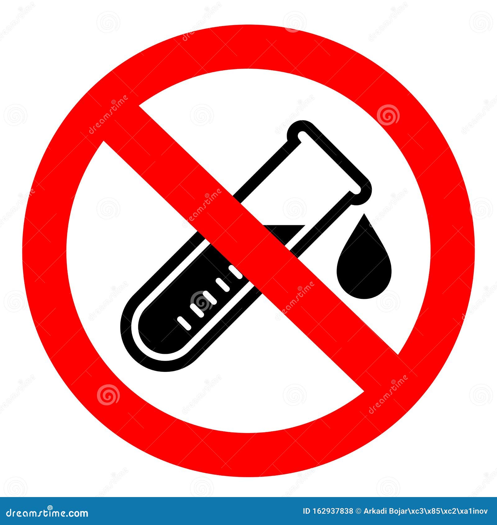 No Additives Vector Sign Stock Vector Illustration Of Icon 162937838