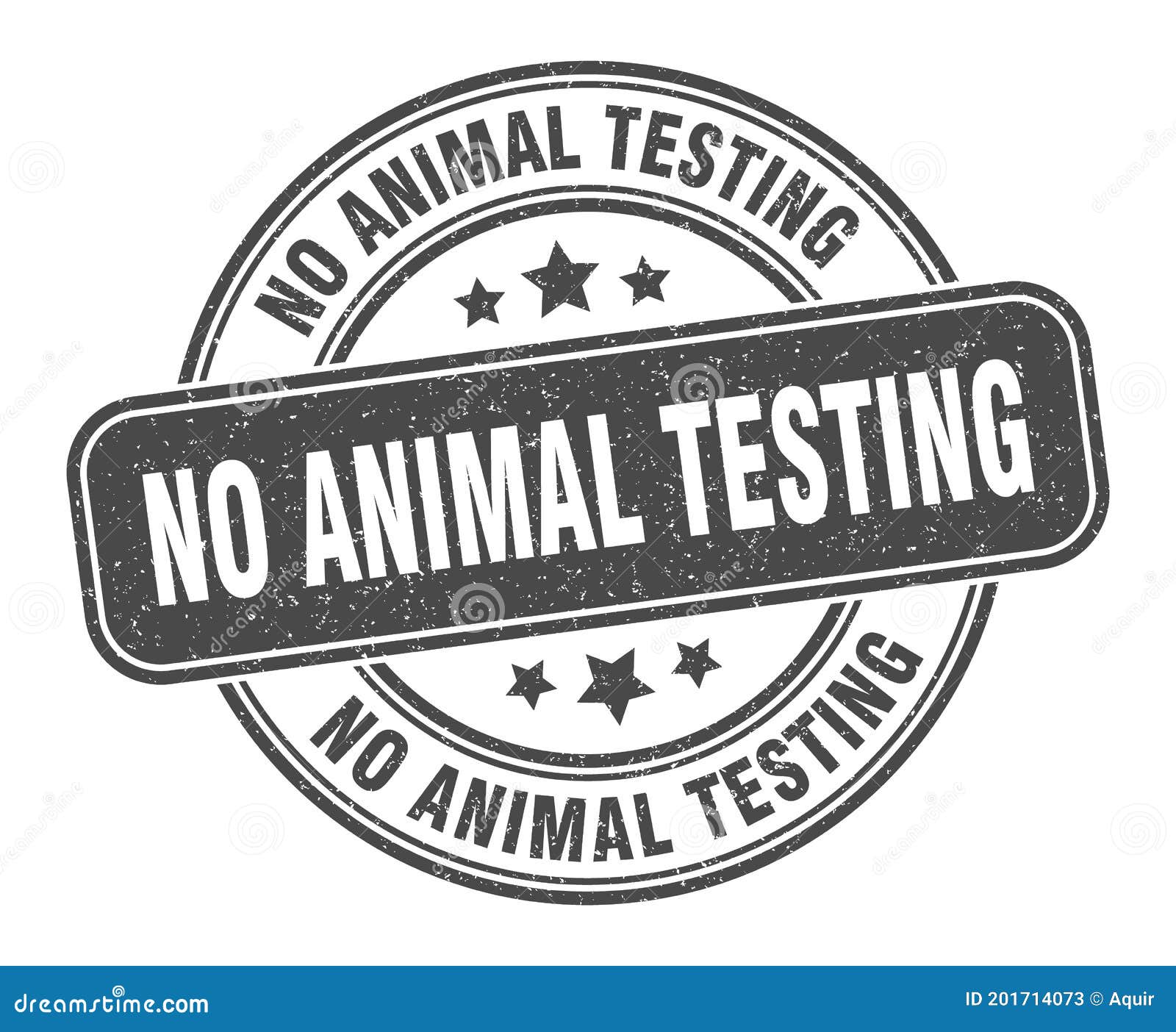 No Animal Testing Stamp. No Animal Testing Label. Round Grunge Sign ...