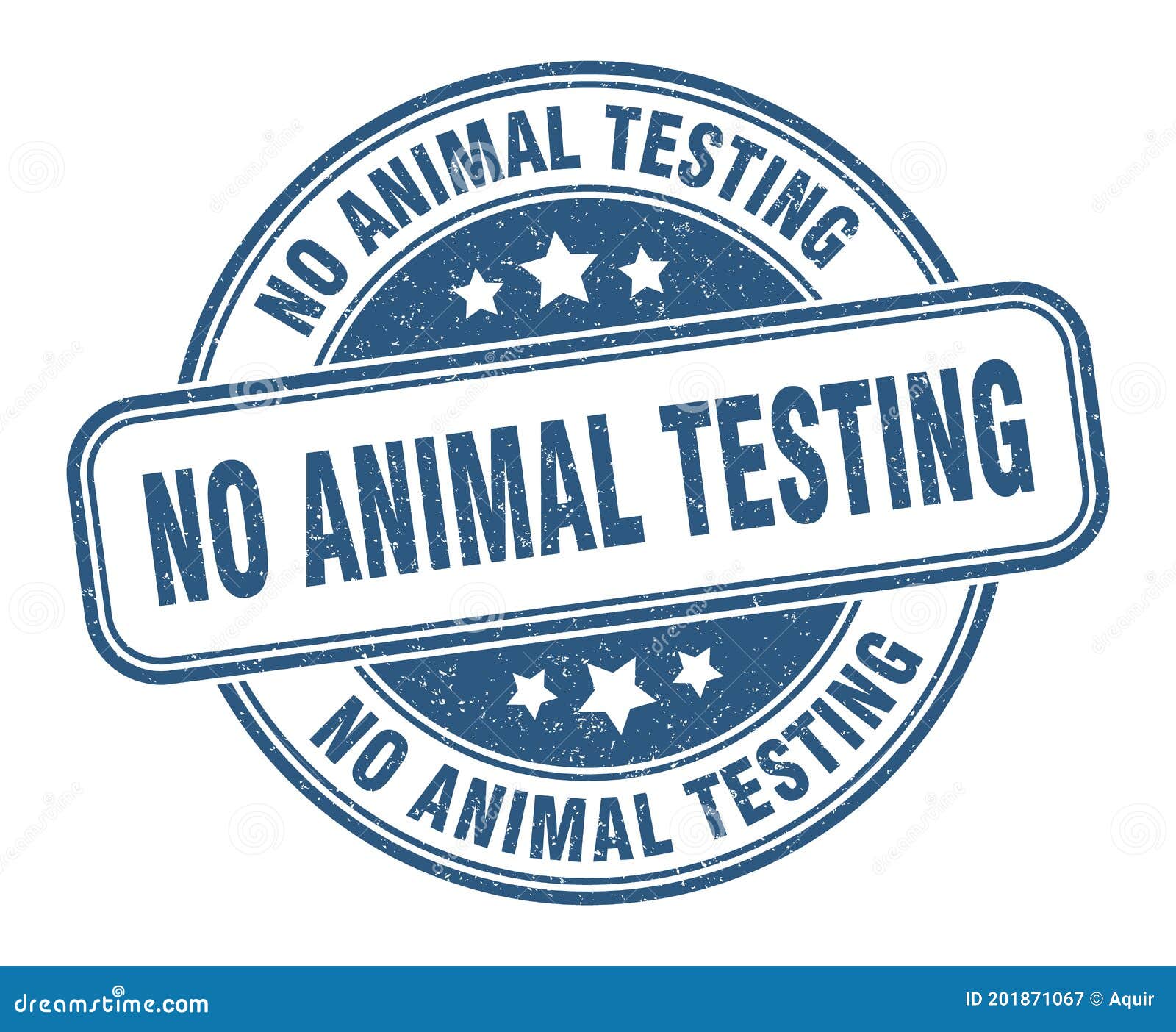No Animal Testing Stamp. No Animal Testing Label. Round Grunge Sign ...
