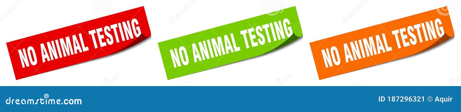 No Animal Testing Sticker. No Animal Testing Square Isolated Sign Stock ...