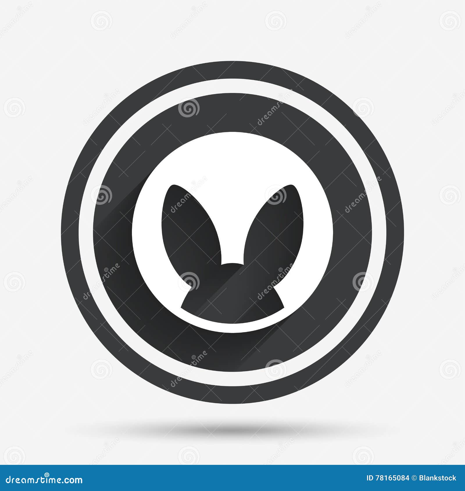 No Animals Testing Sign Icon. Not Tested Symbol Stock Vector ...