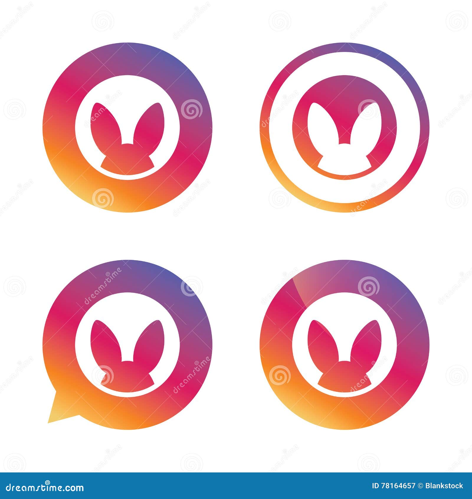 No Animals Testing Sign Icon. Not Tested Symbol Stock Vector ...