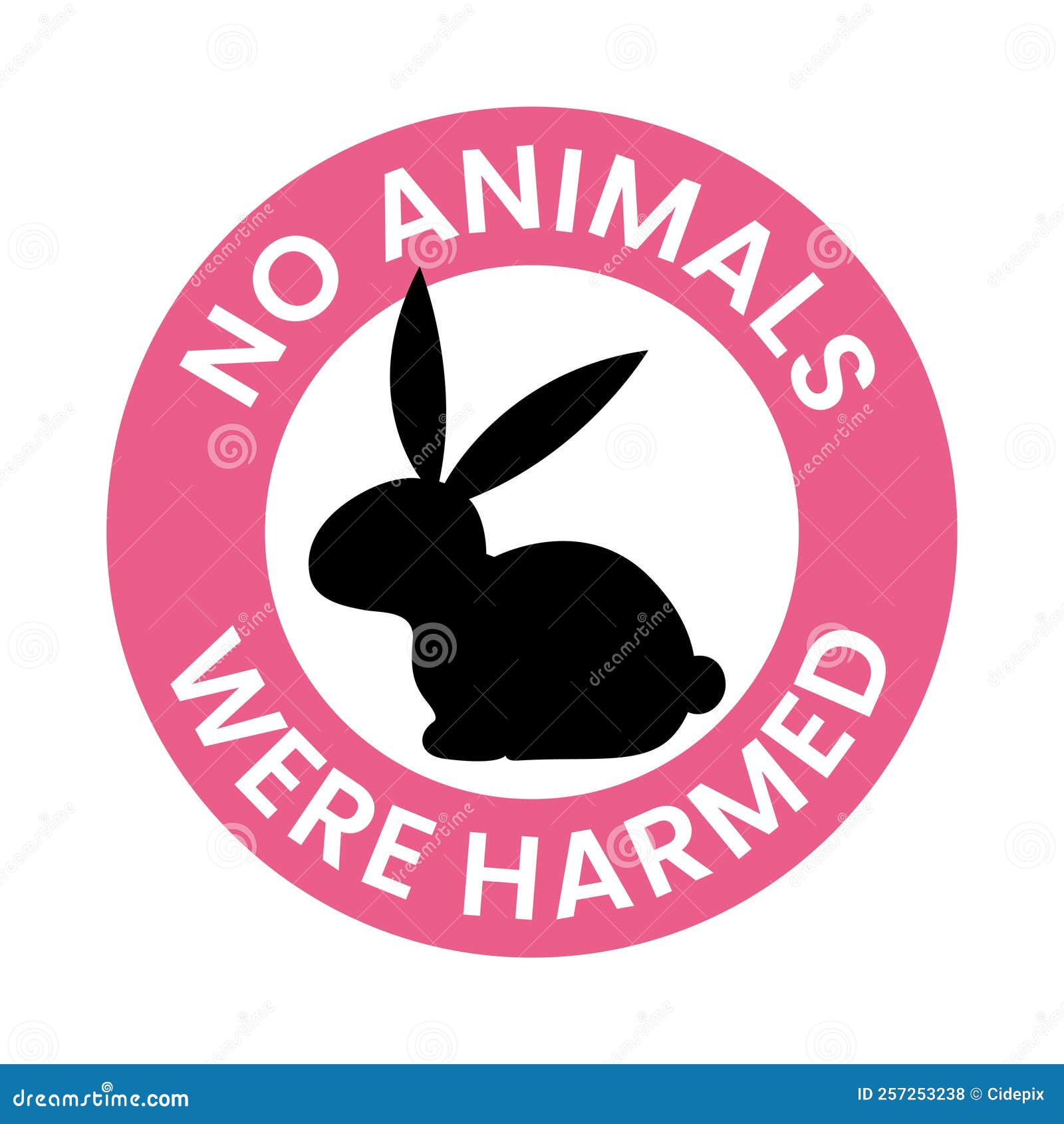 No Animals Were Harmed Illustration 3 Stock Vector - Illustration of ...