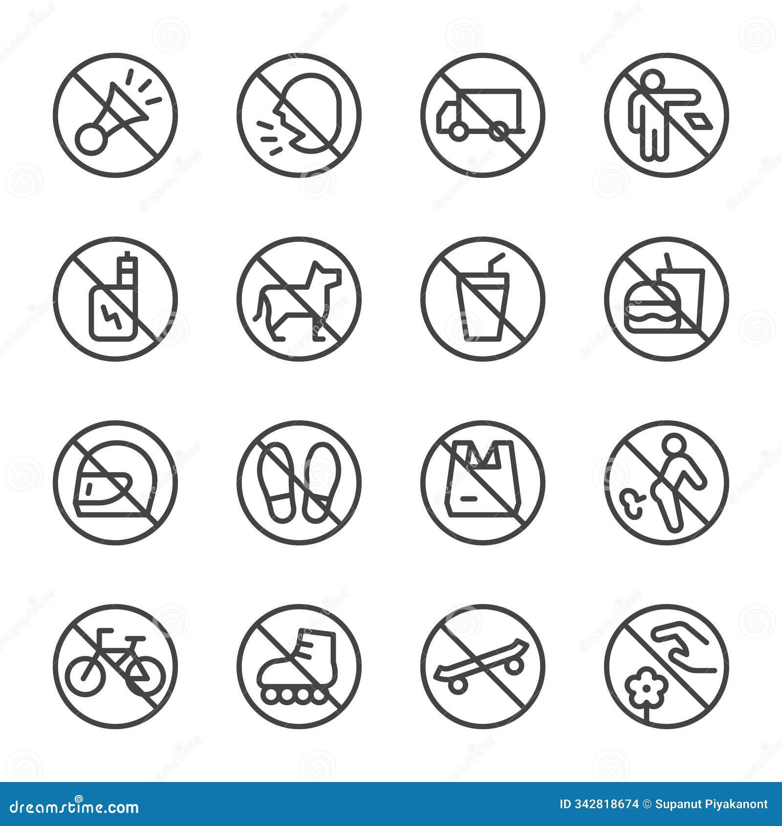 Line Art Sign Of A Plant Growing On A Plot Of Land In An Arched Frame ...