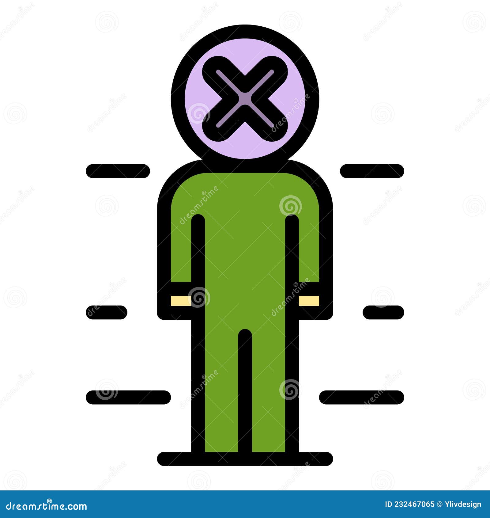 No Biometric Authentication Icon Color Outline Vector Stock Vector ... No Biometric Authentication Icon Color Outline Vector Stock Vector ...