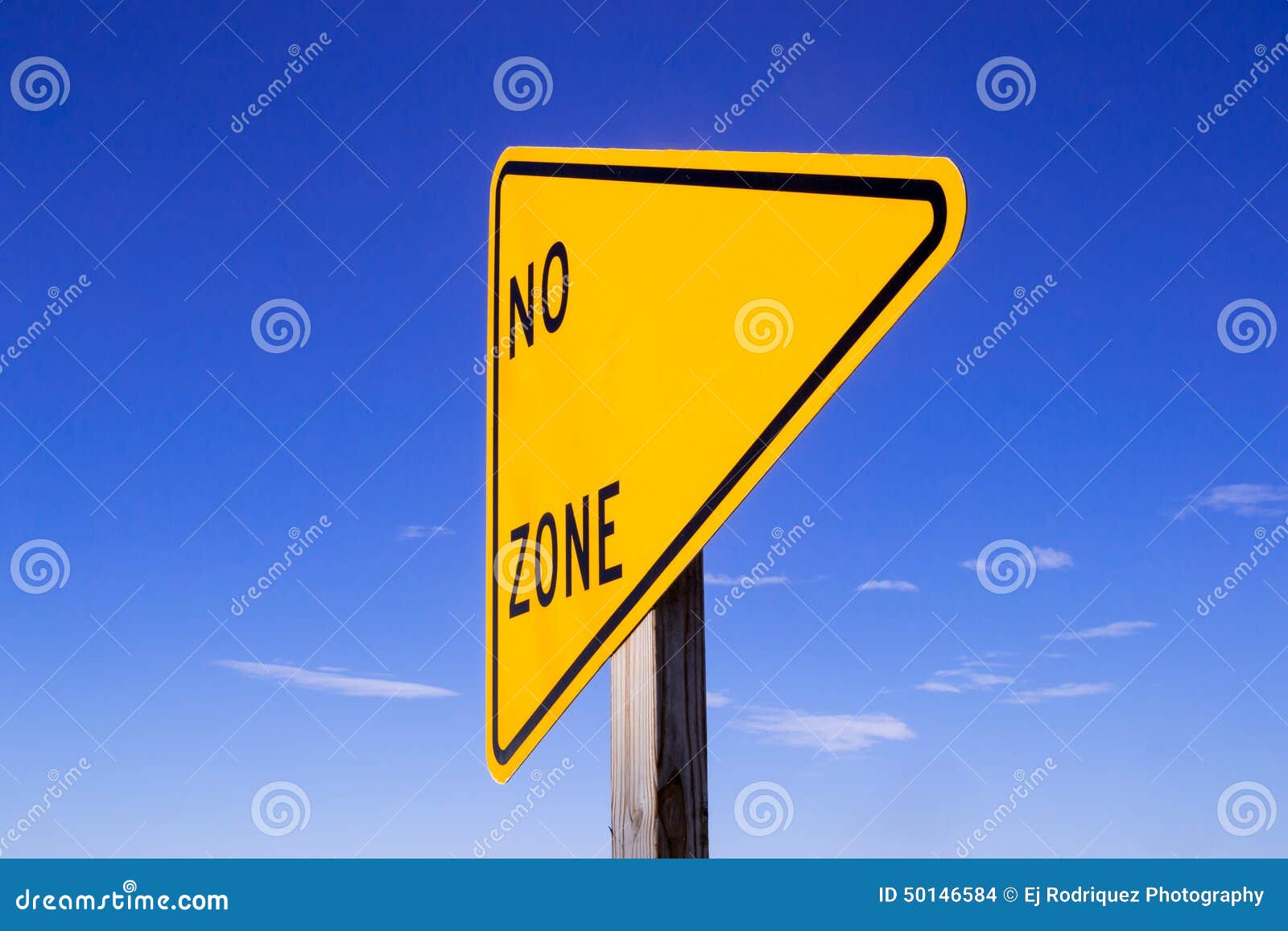 Blank Zone Sign