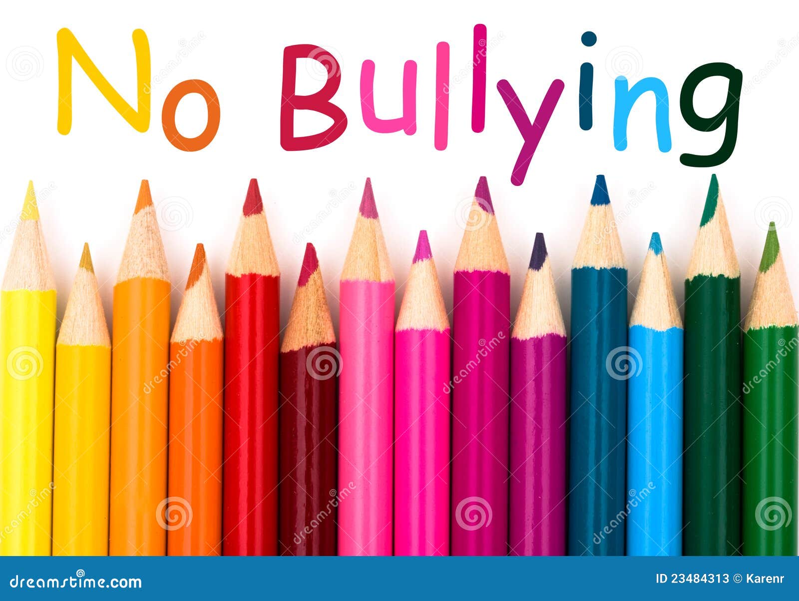 No Bullying stock image. Image of creative, overwhite - 23484313