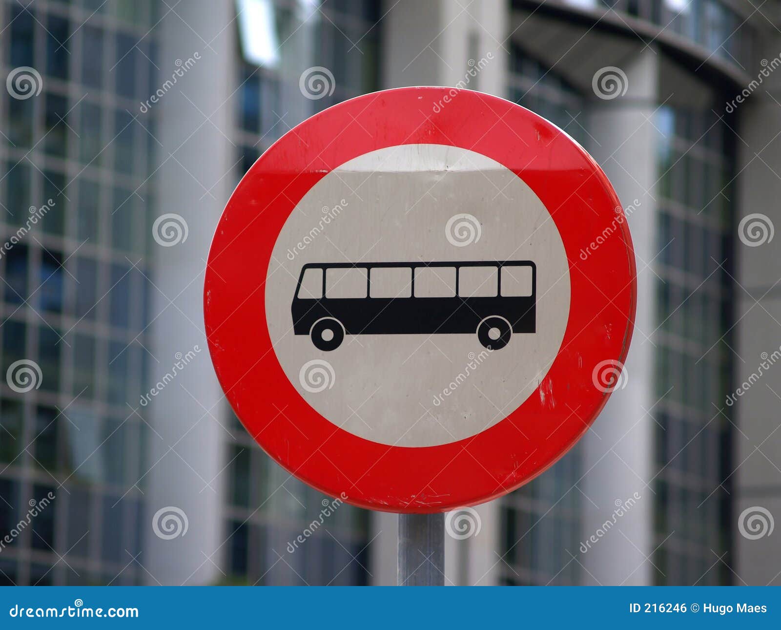 No bus allowed stock photo. Image of traffic, sign, tourism - 216246