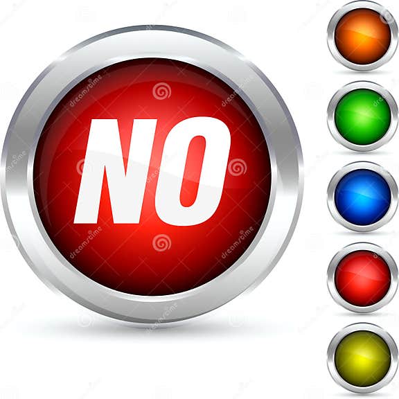 No button. stock vector. Illustration of internet, decoration - 10413493
