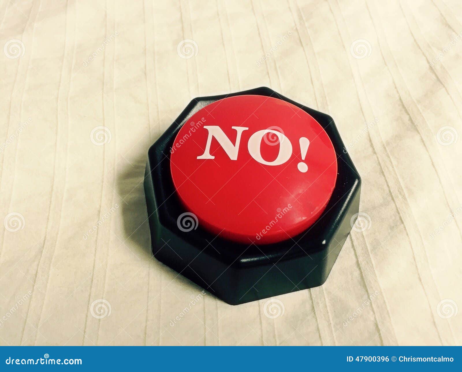 No Button stock photo. Image of button, large, denied - 47900396