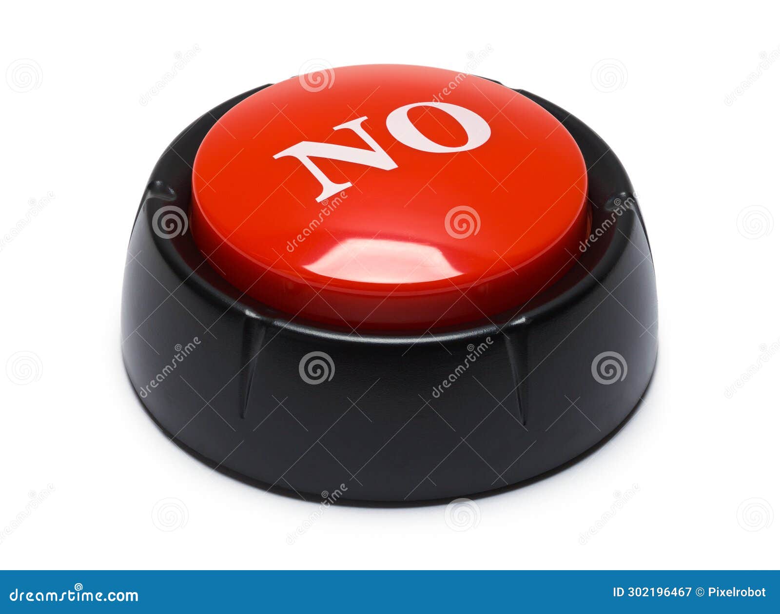 No Button stock image. Image of black, round, switch - 302196467